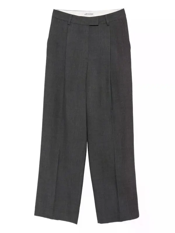 LOW CLASSIC Pleated Tailored Trousers