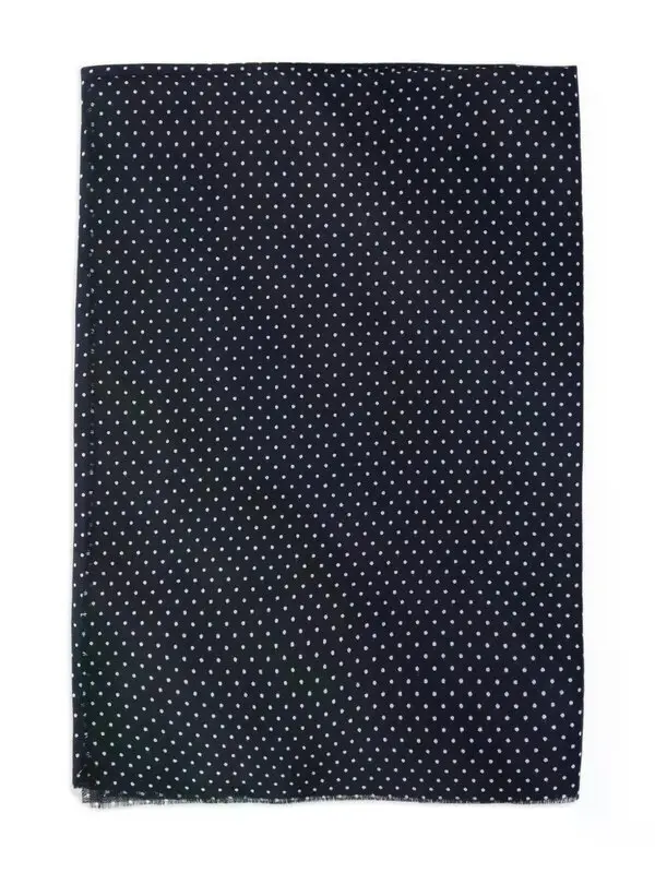 Destin Polka-dot Scarf - Blue