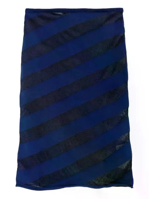 Gimaguas Striped Midi Skirt