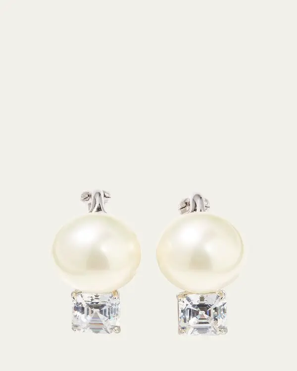FANTASIA BY DESERIO 18k Gold-plated Stud Earrings
