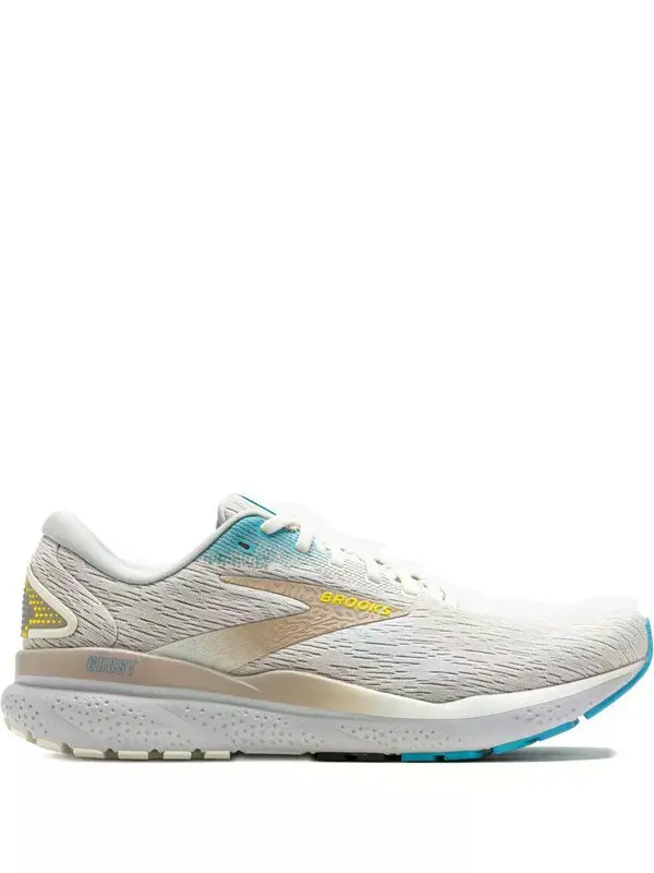 Brooks Ghost 16 Lace-up Sneakers - White