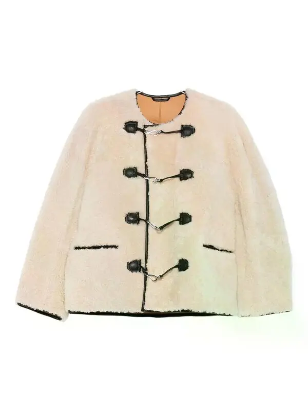 TOTÊME Shearling Clasp Jacket