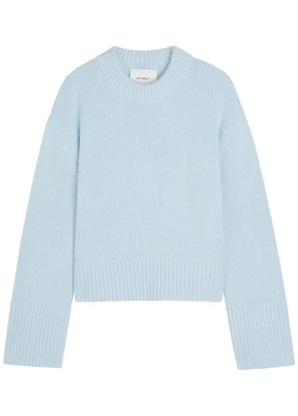 LISA YANG Cashmere Jumper - Blue