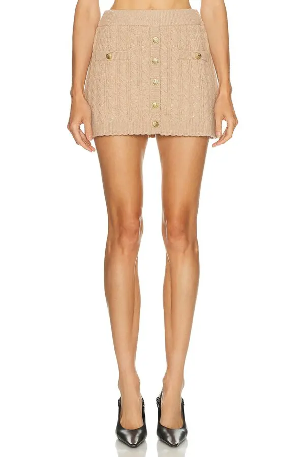 LoveShackFancy Berritt Skirt