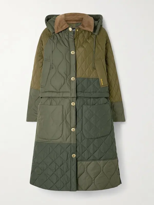Barbour Lilian Hooded Quilted Coat