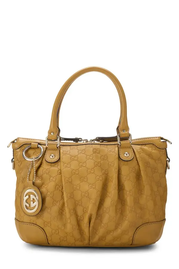 Gucci Guccissima Sukey Zip Handbag
