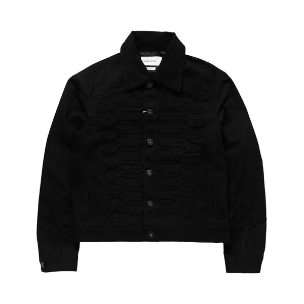 Alexander McQueen Military Denim Jacket