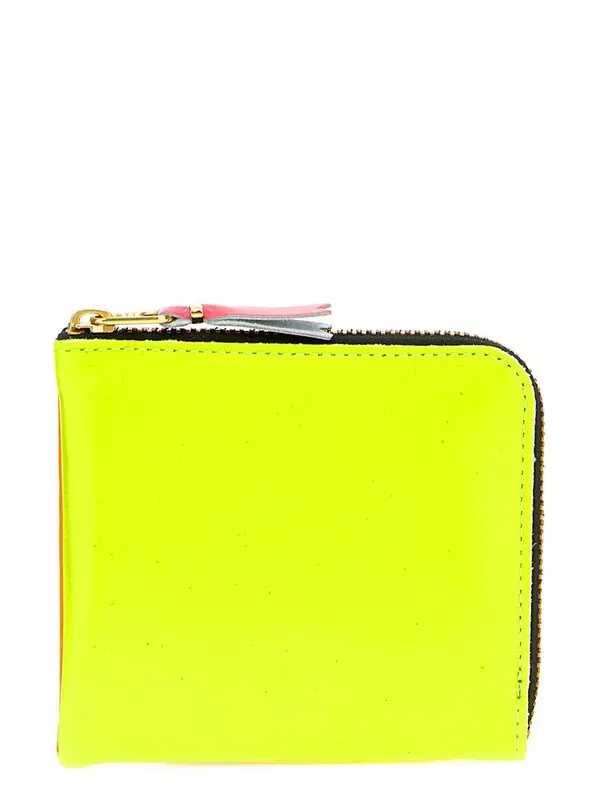 Comme Des Garçons Super Fluo' Wallet - Multicolor