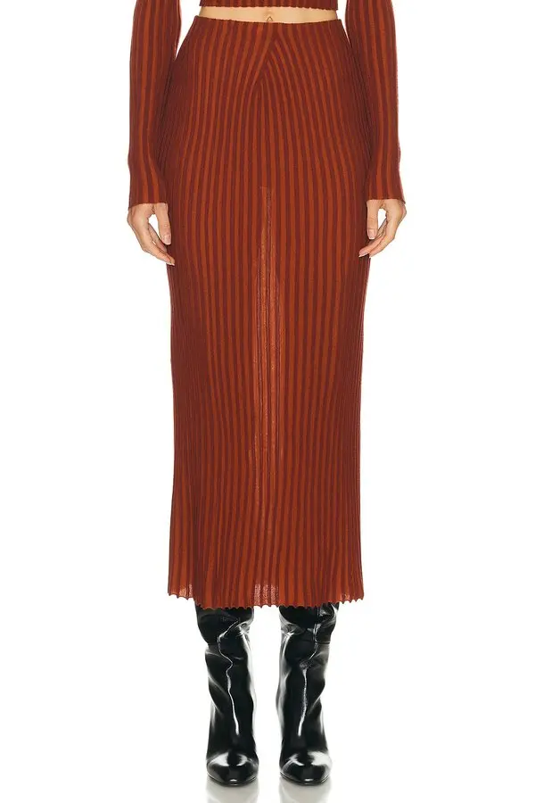 Gabriela Hearst Krause Skirt