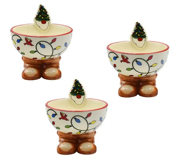 TEMP-TATIONS Seasonal Set Of 8-oz Footed Ramekins