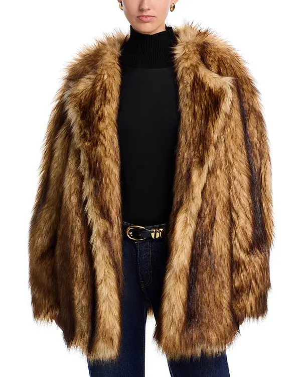 A.L.C. Bria Faux Fur Coat