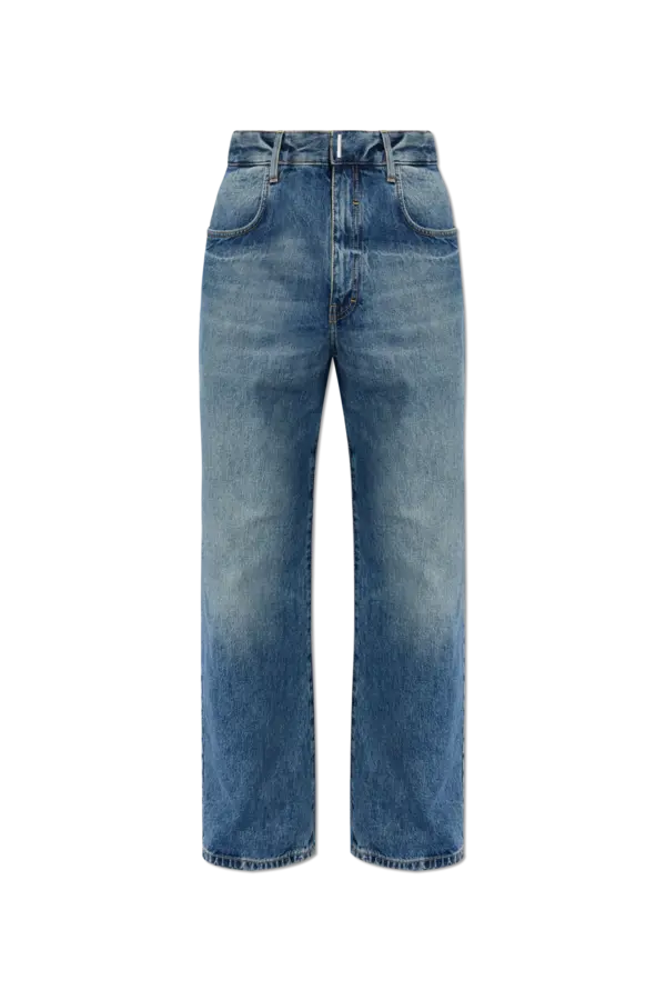 Givenchy Jeans With Metal Logo