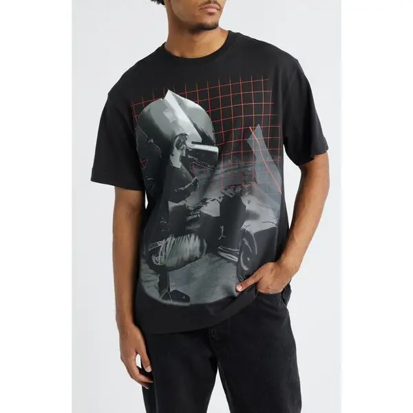 PUMA F1 Driver Cotton Graphic T-shirt - Puma Black