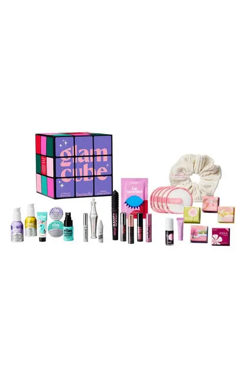 BENEFIT COSMETICS Glam Cube Holiday Calendar Set $292 Value
