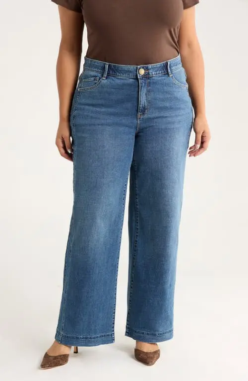 Wit & Wisdom Gracie Skyrise Wide Leg Jeans