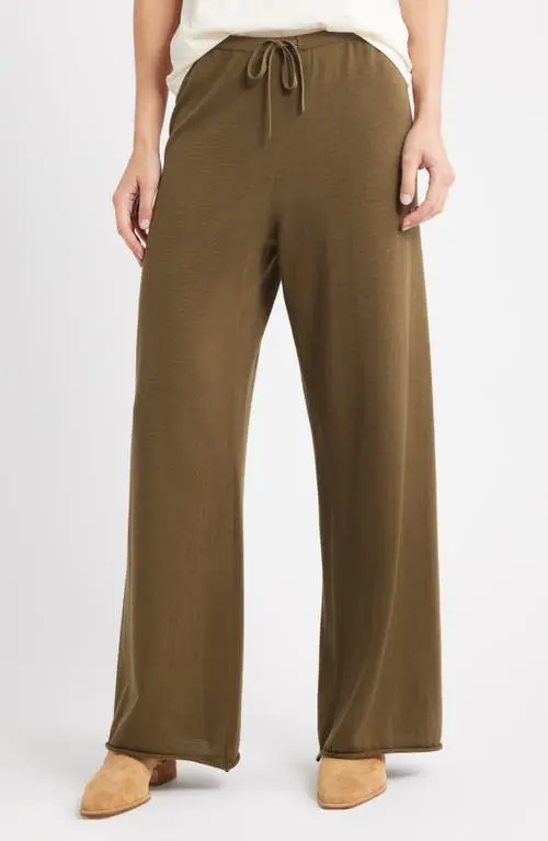 The Great. The Rec Wide Leg Sweater Pants