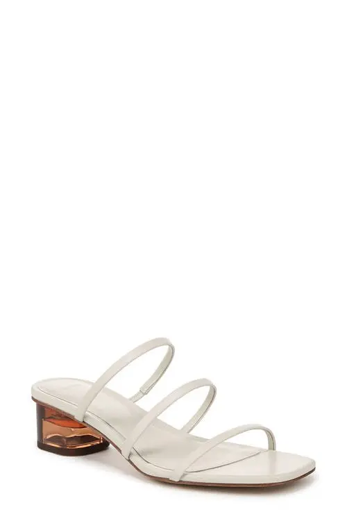 Vince Palm Springs Leather Slide Sandal - Whitestone