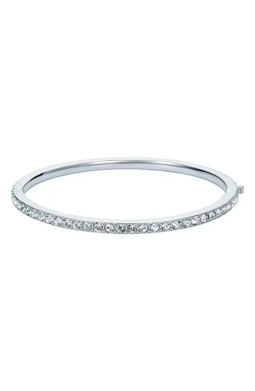 Ted Baker London Crystal Hinge Bracelet - Silver Tone /clear Crystal