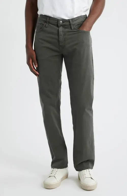 MAVI Zach Straight Leg Twill Pants - Peat Twill