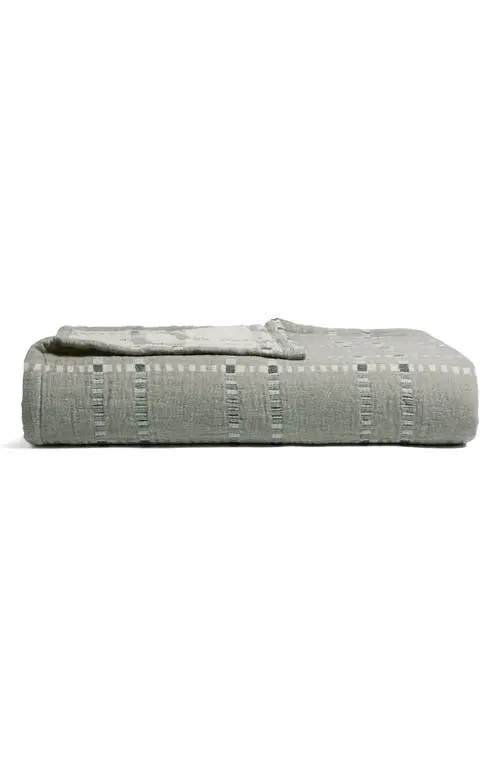PARACHUTE Grid Cotton & Wool Coverlet