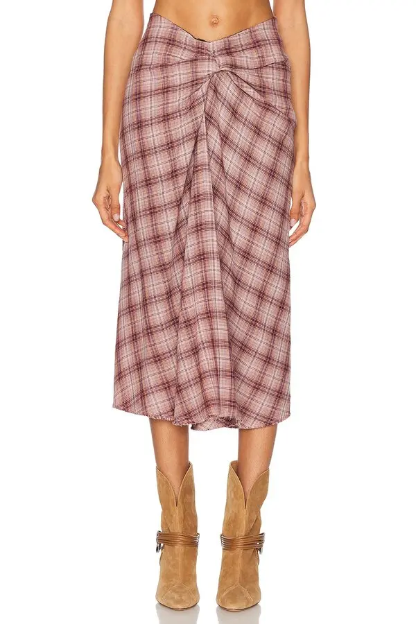Isabel Marant Nicole Skirt - Rosewood