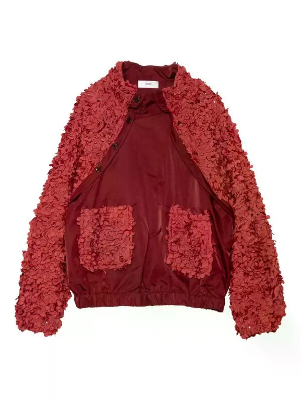 MULLER OF YOSHIOKUBO Floral-appliqué Sweatshirt