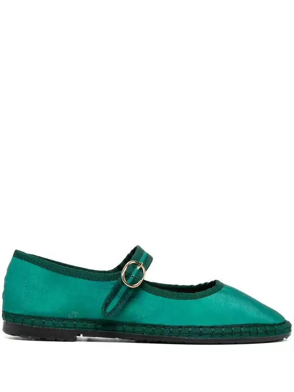 FLABELUS Costello Ballerina Flats - Green