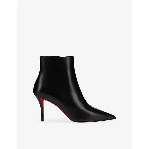 CHRISTIAN LOUBOUTIN Miss Z Booty 80 Leather Boots