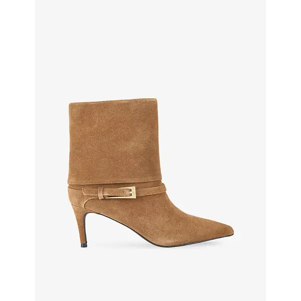 Kurt Geiger Trinity Heeled Ankle Boots - Camel