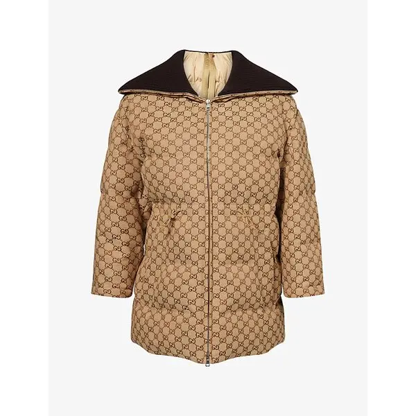 Gucci Padded Cotton-blend Bomber Coat