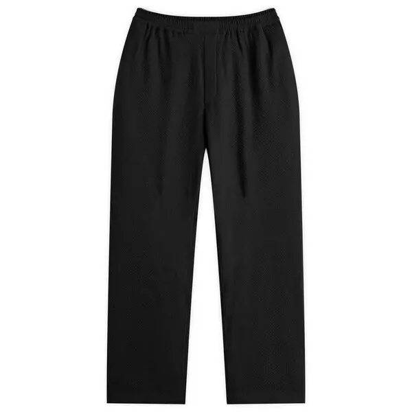 A KIND OF GUISE Banasa Seersucker Trousers - Structured Black