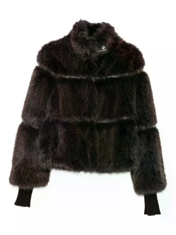 Patrizia Pepe Faux Fur Jacket