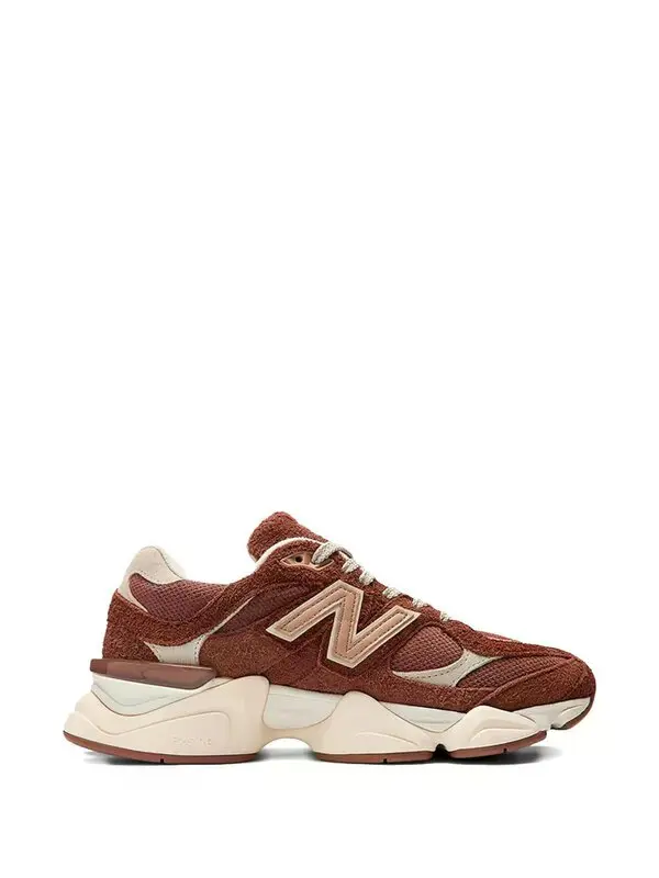 NEW BALANCE 9060 Suede Sneakers - Brown