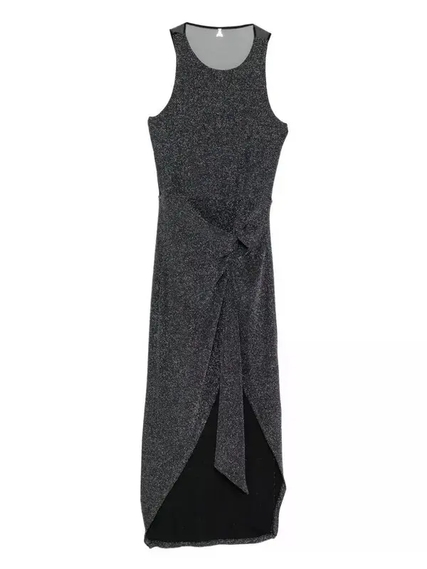 Patrizia Pepe Draped Midi Dress