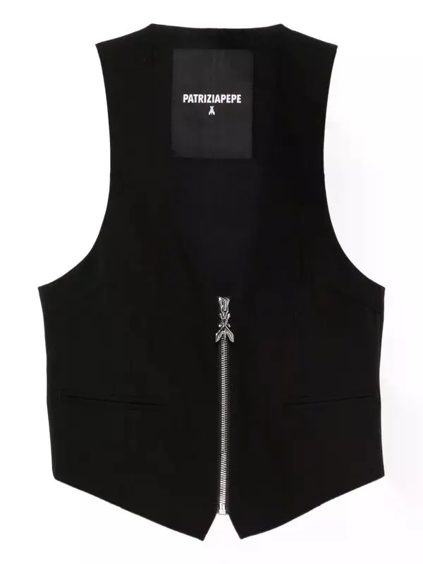 Patrizia Pepe Zip-up Gilet