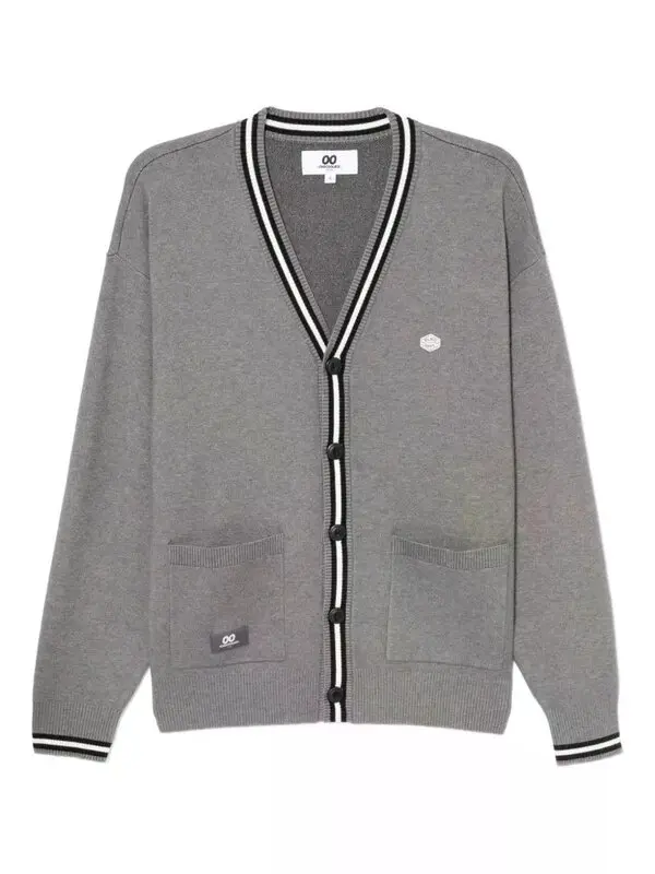 CHOCOOLATE Logo-embroidered Cardigan