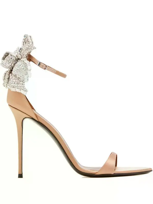 GIUSEPPE ZANOTTI 105mm Embellished Heeled Sandals