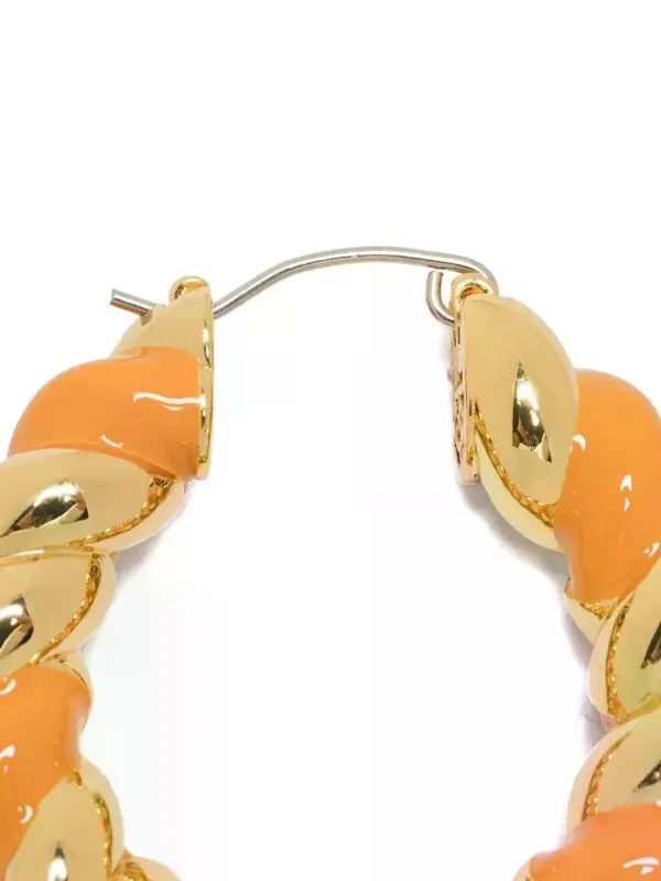 Eddie Borgo Rope Hoop Earring