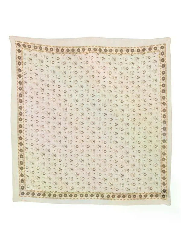 Soeur Floral-print Twill Scarf