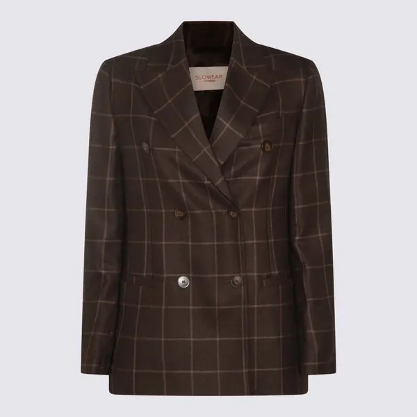 Montedoro Wool Double-breasted Blazer