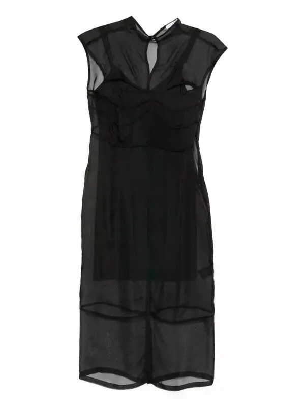 Patrizia Pepe Sleeveless Midi Dress