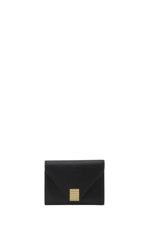 LANVIN Concerto Arpège Leather Wallet - Black