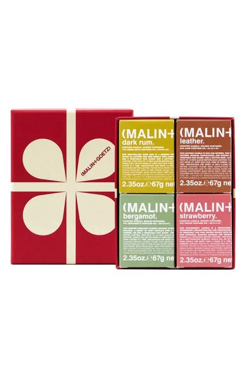 MALIN+GOETZ Scent The Mood Votive Set $100 Value