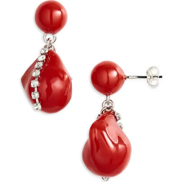 Completedworks Bead And Rhinestone Drop Earrings