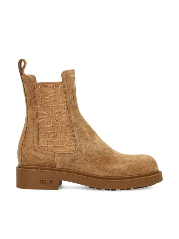 Fendi Filo Biker Boots