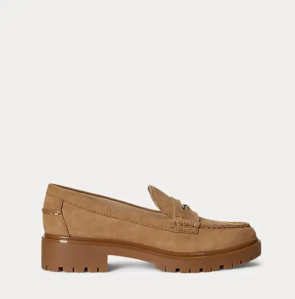 Ralph Lauren Marli Penny Loafers - Brown