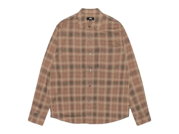 StÜssy Matthew Printed Shirt - Brick