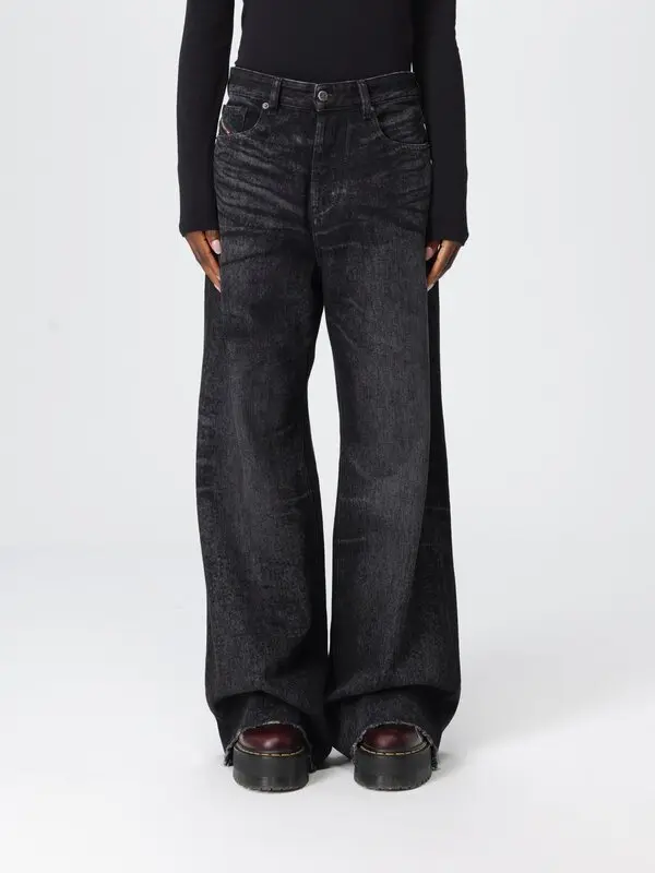 Diesel Wide Leg Jeans