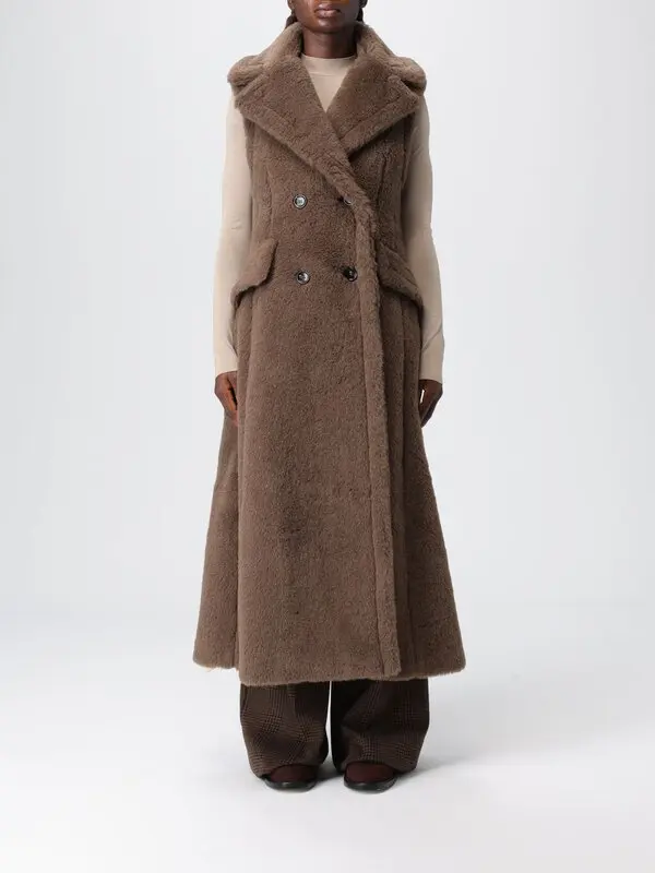 Max Mara Fur Overcoat