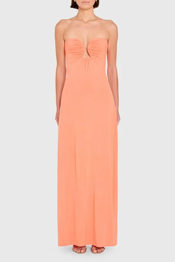 Amanda Uprichard Saladana Maxi - Guava